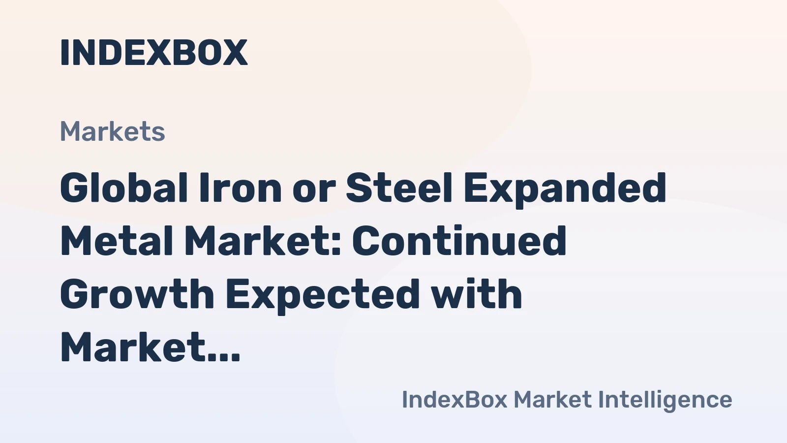 Global Iron or Steel Expanded Metal Market: Continued Growth Expected with Market Volume Reaching 1.3M Tons and Market Value Reaching $3.6B by 2035