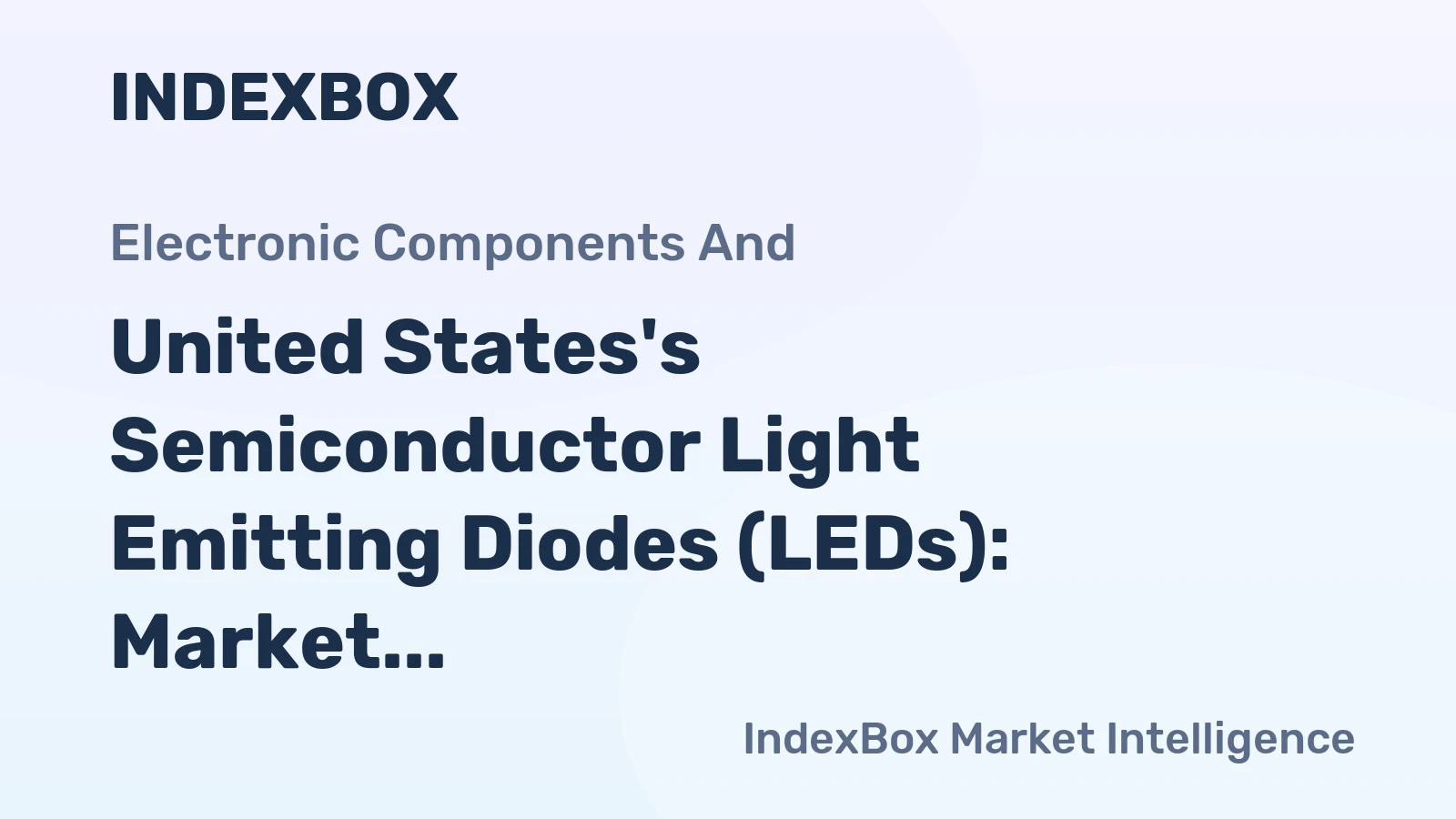 United States's Semiconductor Light Emitting Diodes (LEDs): Market Value Expected to Grow at 4.2% CAGR from 2024 to 2035