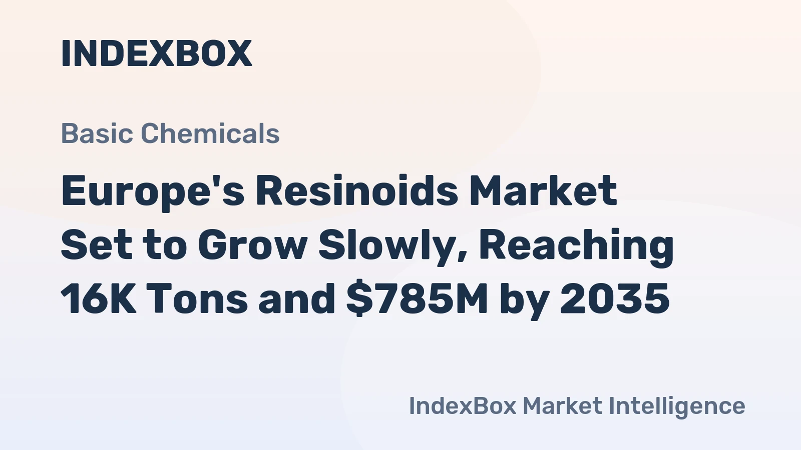 Europe's Resinoids Market Set to Grow Slowly, Reaching 16K Tons and $785M by 2035
