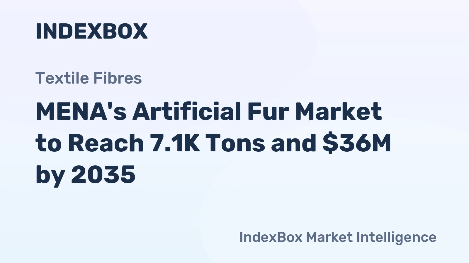 MENA's Artificial Fur Market to Reach 7.1K Tons and $36M by 2035