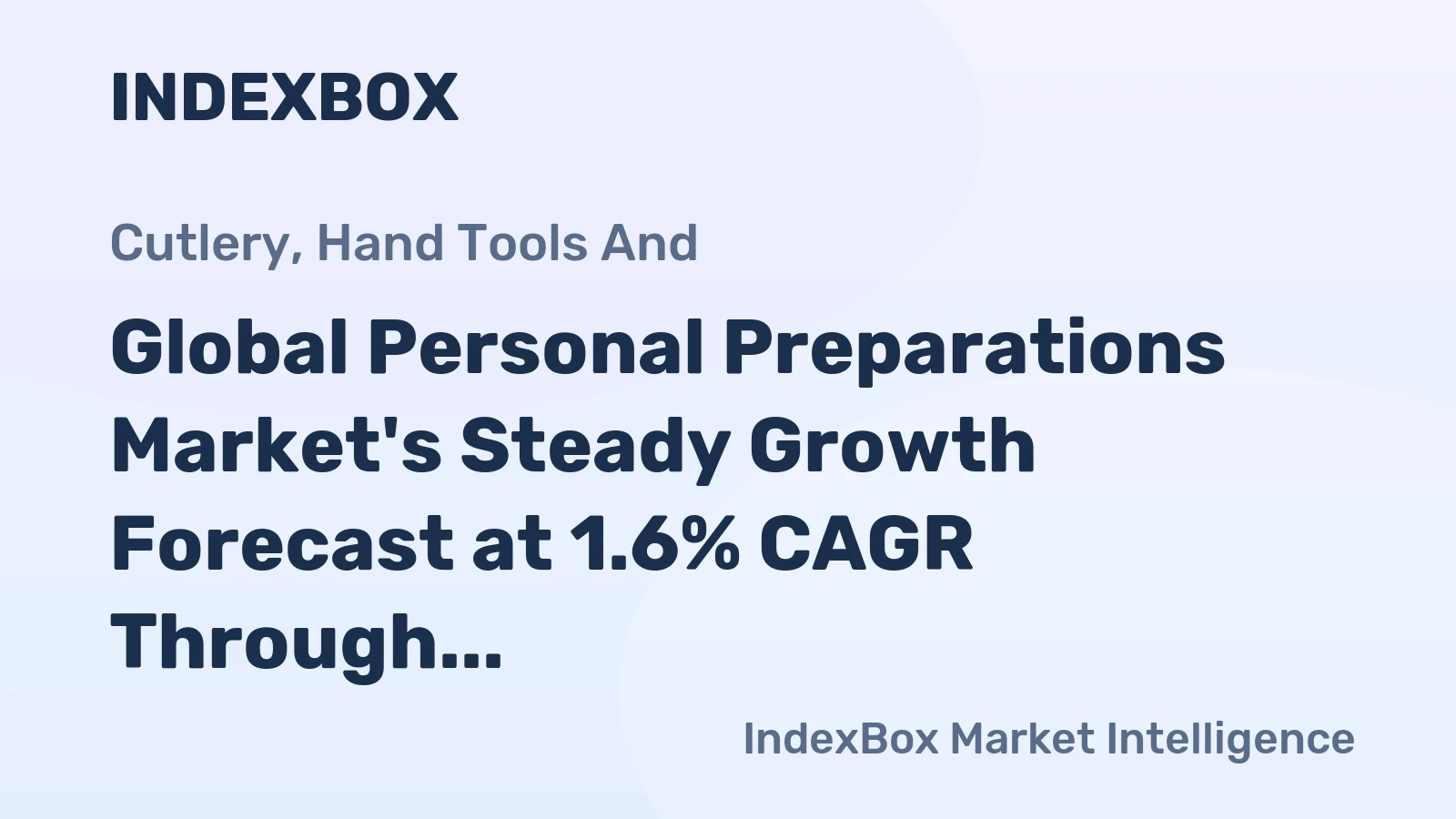 Global Personal Preparations Market's Steady Growth Forecast at 1.6% CAGR Through 2035