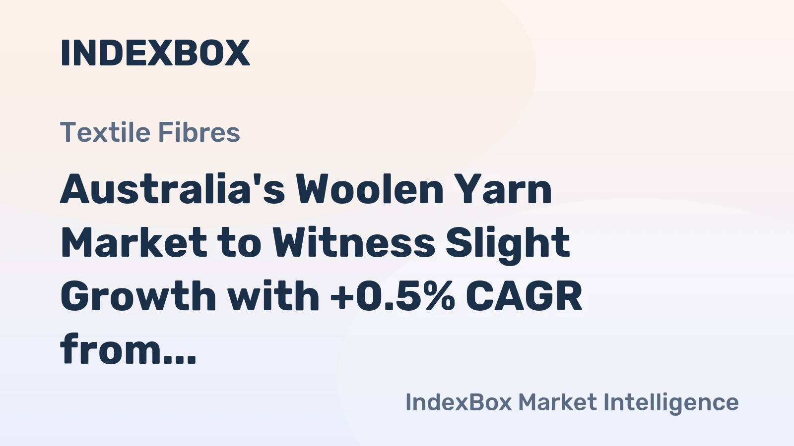 Australia's Woolen Yarn Market to Witness Slight Growth with +0.5% CAGR from 2024 to 2035