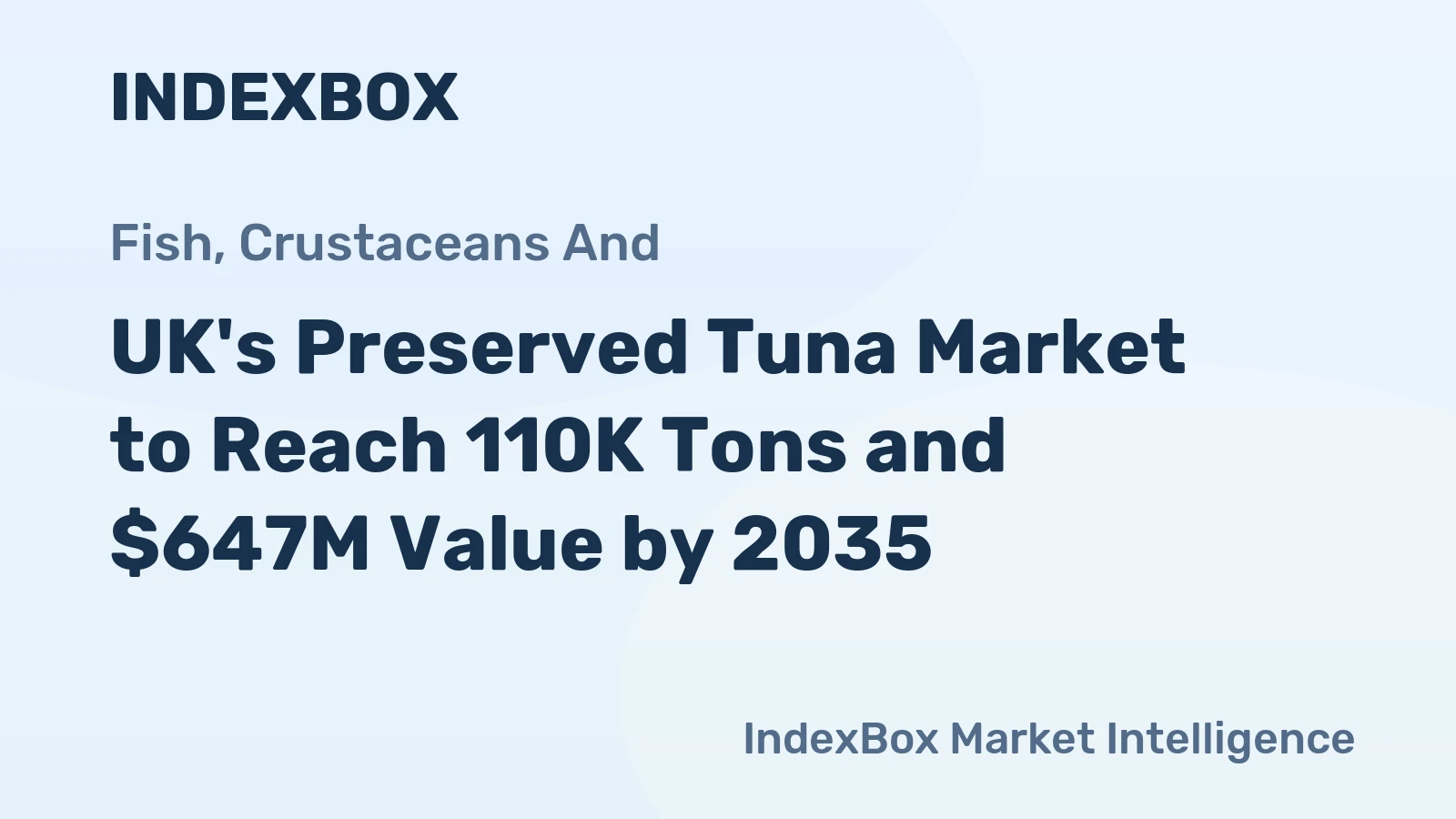 UK's Preserved Tuna Market to Reach 110K Tons and $647M Value by 2035