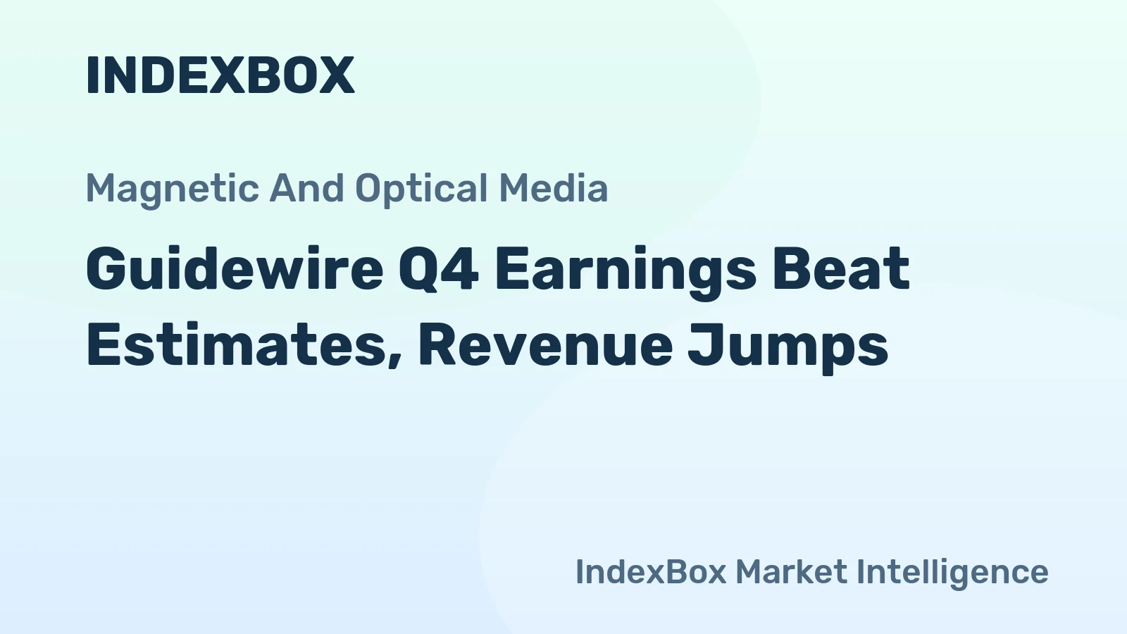 Guidewire Q4 Earnings Beat Estimates, Revenue Jumps
