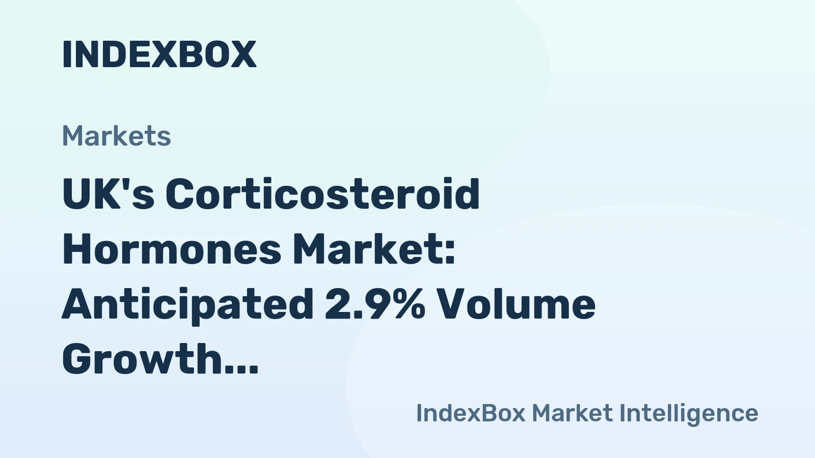 UK's Corticosteroid Hormones Market: Anticipated 2.9% Volume Growth and 4.5% Value Growth Expected by 2035
