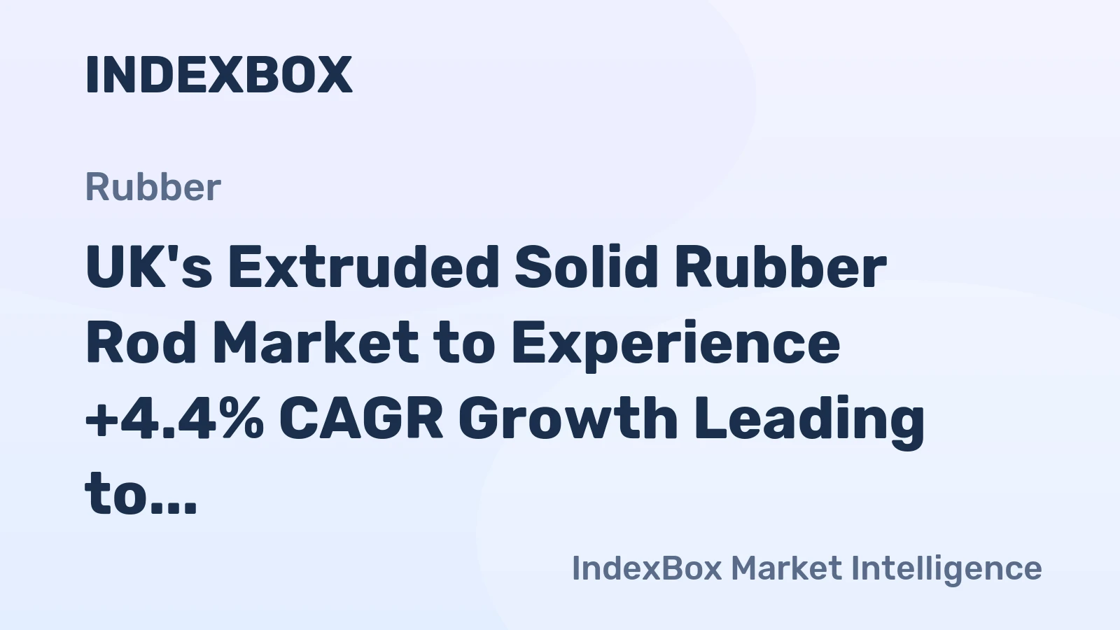 UK's Extruded Solid Rubber Rod Market to Experience +4.4% CAGR Growth Leading to 6.5K tons by 2035