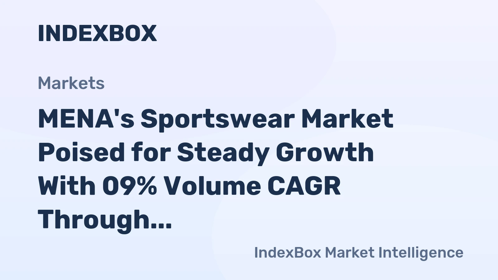 MENA's Sportswear Market Poised for Steady Growth With 09% Volume CAGR Through 2035