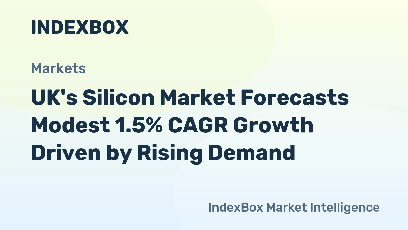 UK's Silicon Market Forecasts Modest 1.5% CAGR Growth Driven by Rising Demand