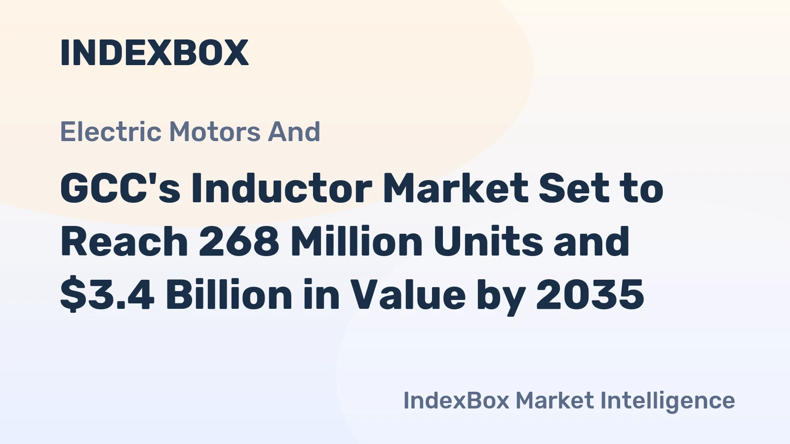 GCC's Inductor Market Set to Reach 268 Million Units and $3.4 Billion in Value by 2035