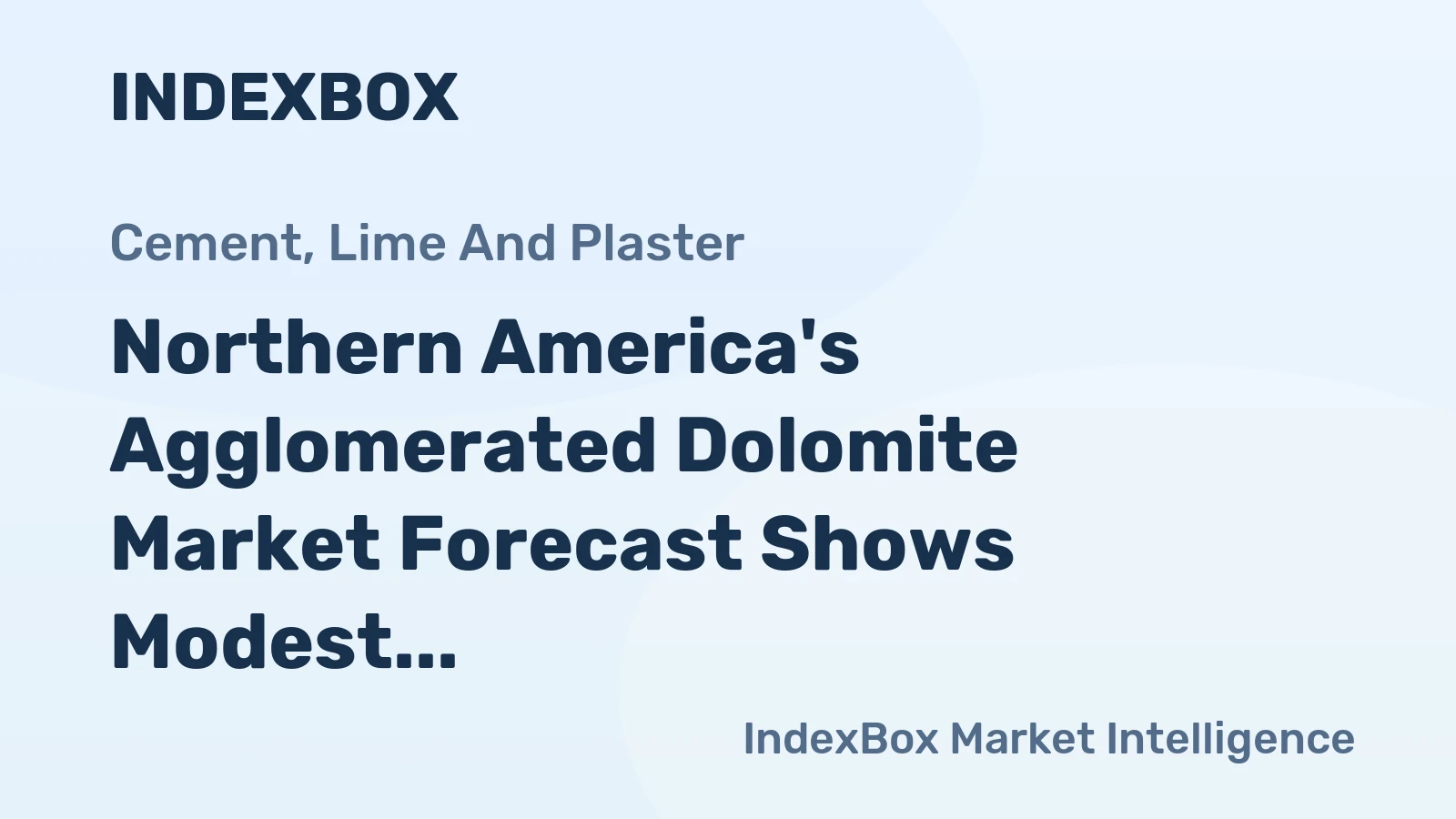 Northern America's Agglomerated Dolomite Market Forecast Shows Modest 0.5% CAGR Growth Through 2035