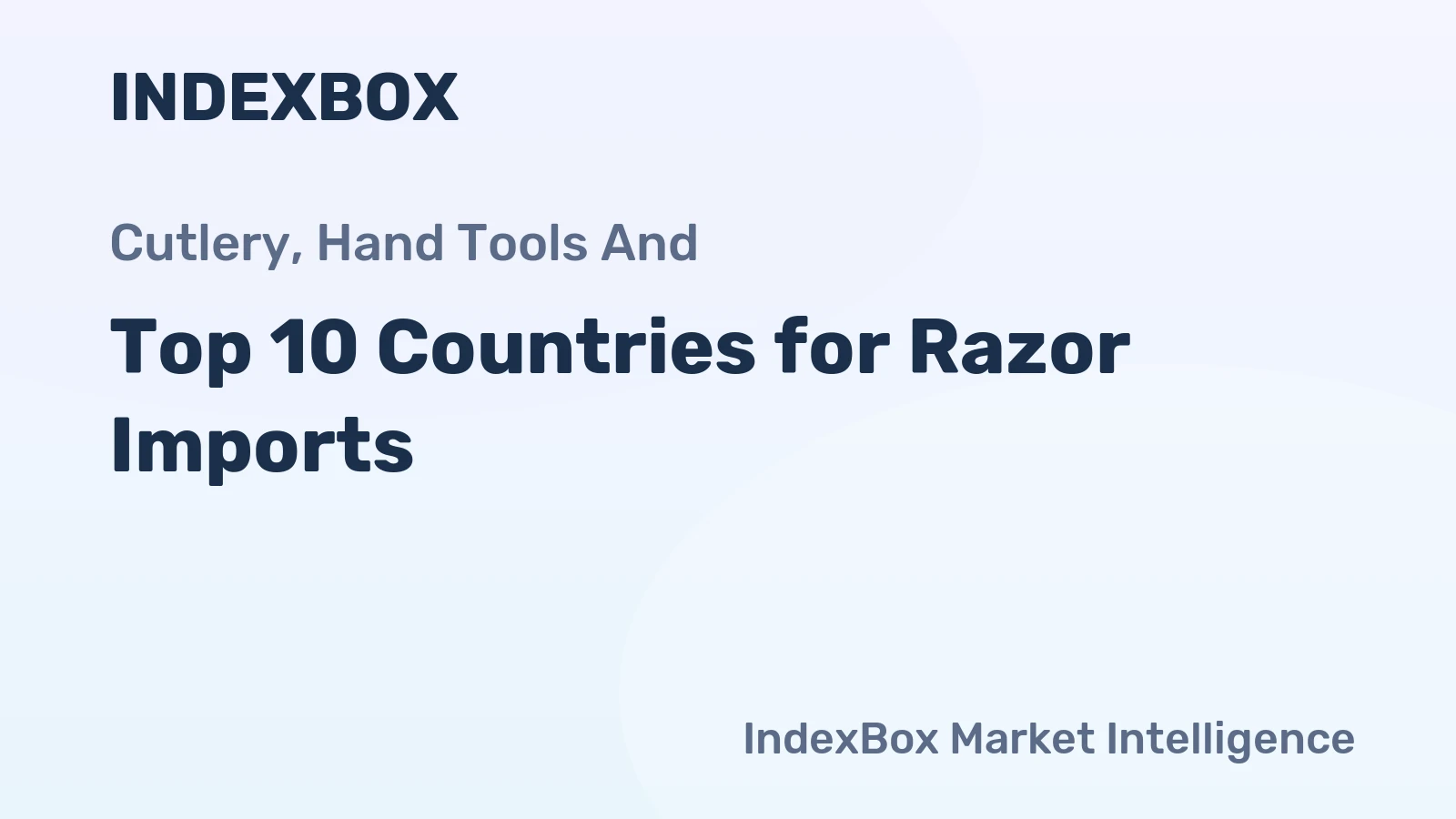 Top 10 Countries for Razor Imports