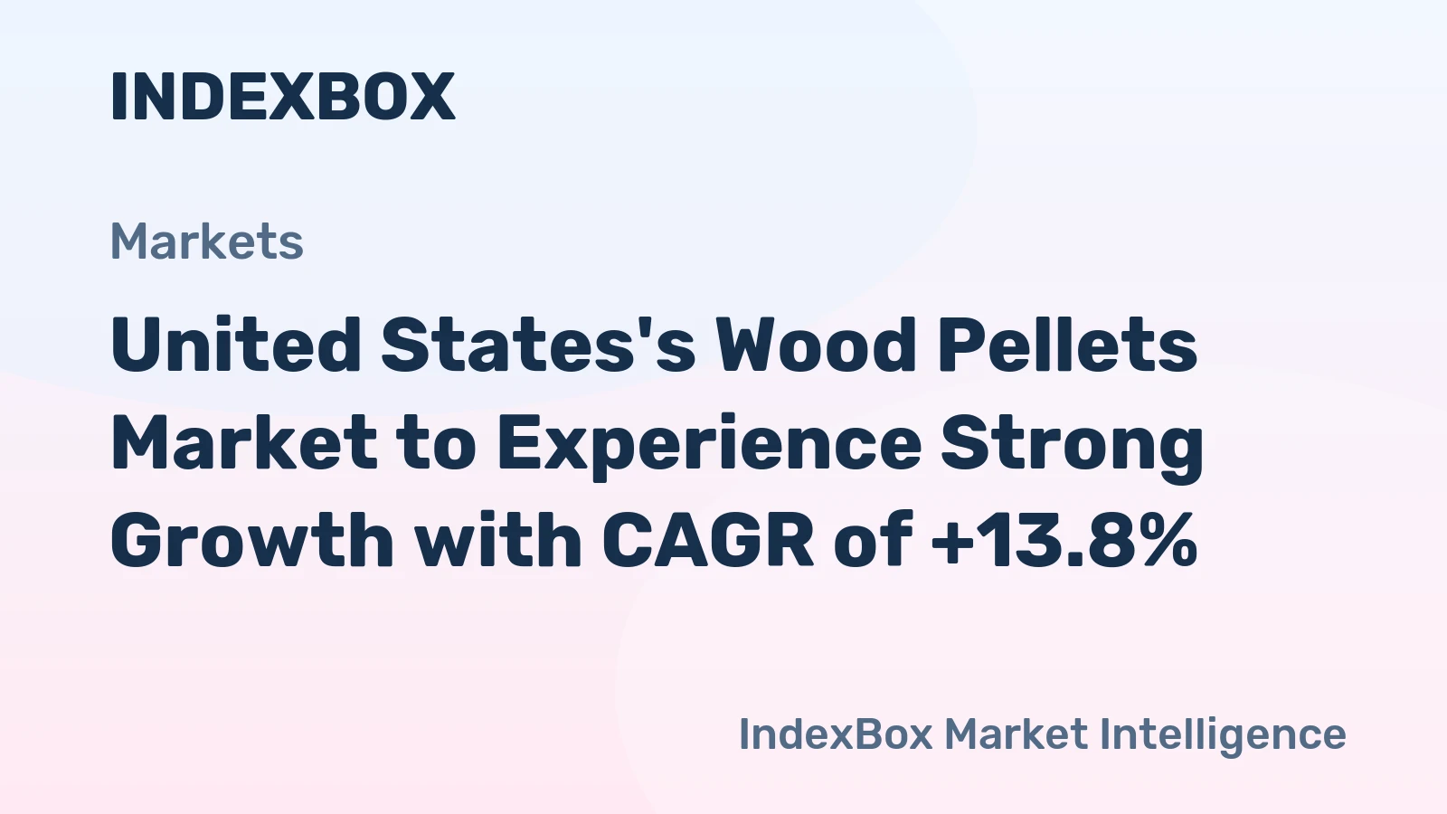United States's Wood Pellets Market to Experience Strong Growth with CAGR of +13.8%