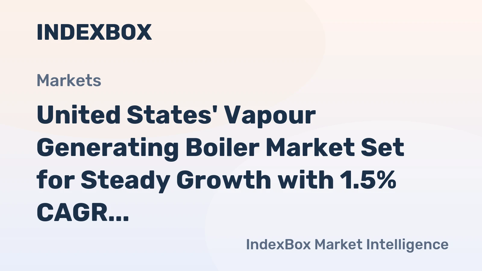 United States' Vapour Generating Boiler Market Set for Steady Growth with 1.5% CAGR Through 2035