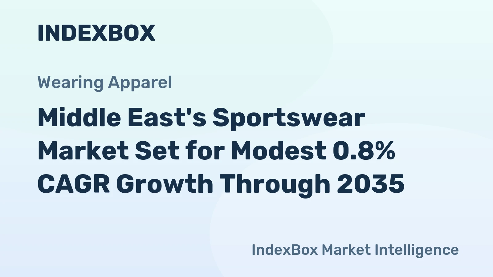Middle East's Sportswear Market Set for Modest 0.8% CAGR Growth Through 2035