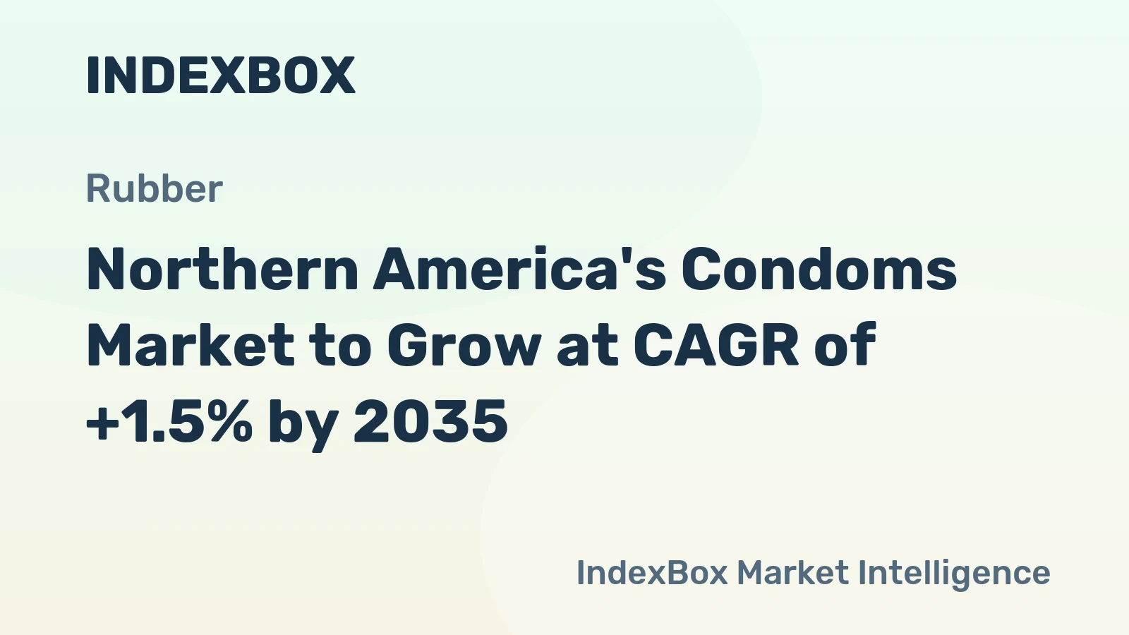 Northern America's Condoms Market to Grow at CAGR of +1.5% by 2035