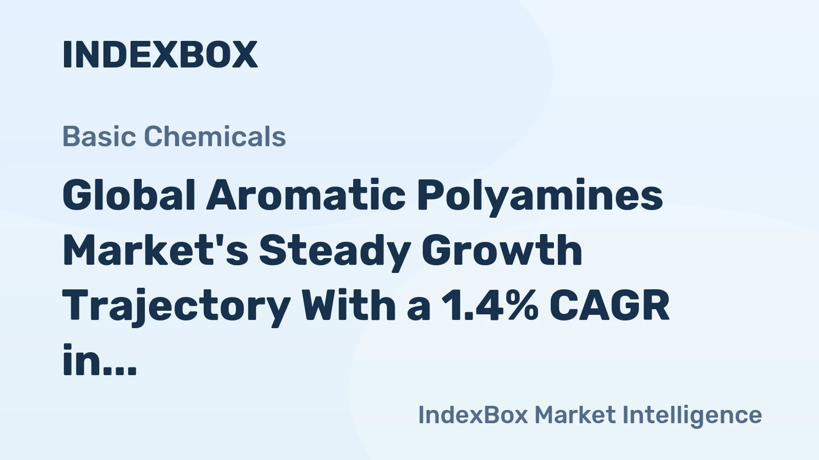 Global Aromatic Polyamines Market's Steady Growth Trajectory With a 1.4% CAGR in Value Through 2035