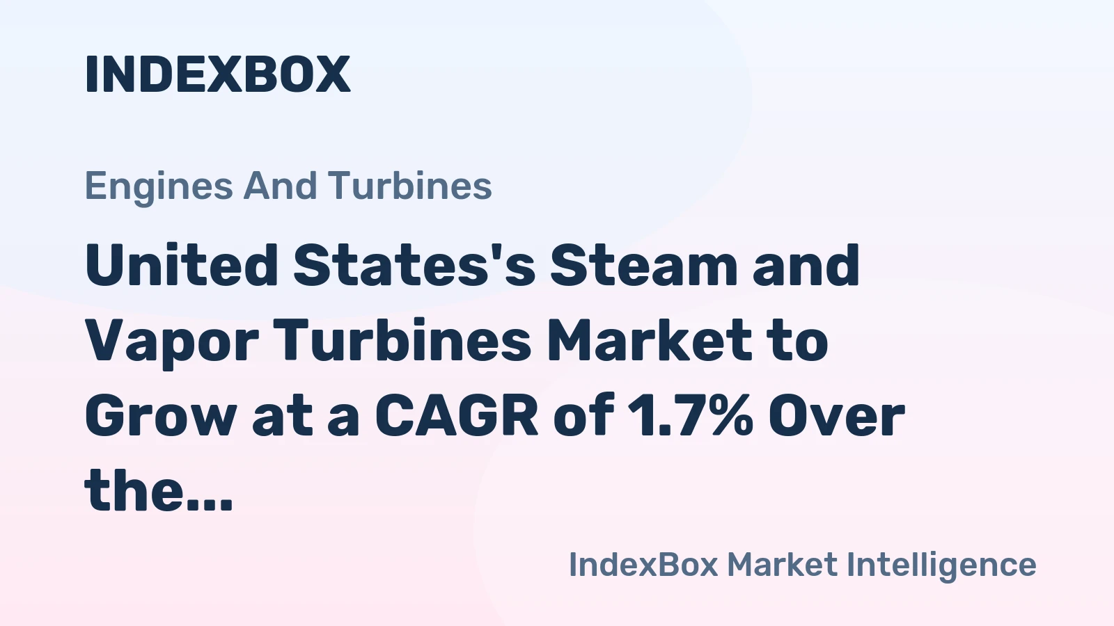 United States's Steam and Vapor Turbines Market to Grow at a CAGR of 1.7% Over the Next Decade