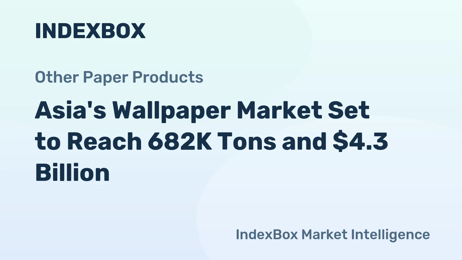 Asia's Wallpaper Market Set to Reach 682K Tons and $4.3 Billion