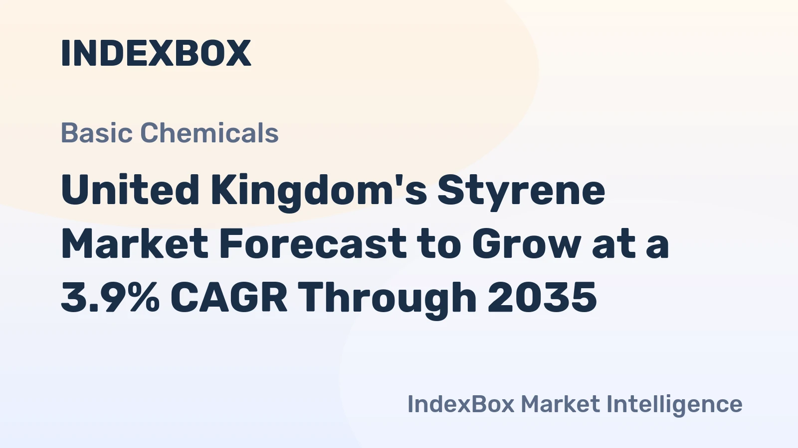 United Kingdom's Styrene Market Forecast to Grow at a 3.9% CAGR Through 2035