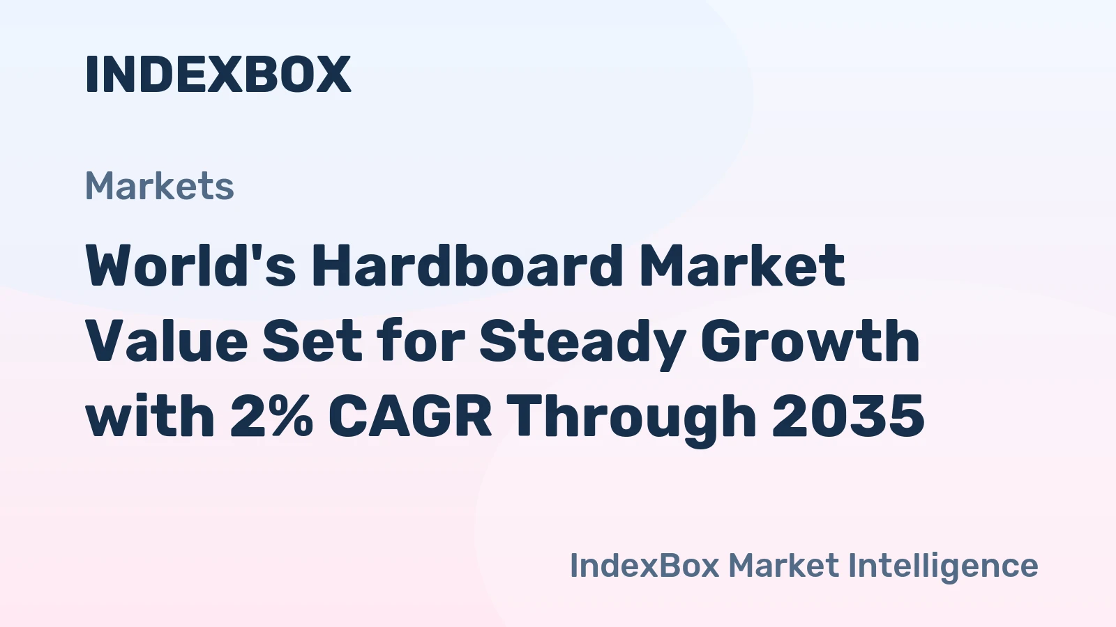 World's Hardboard Market Value Set for Steady Growth with 2% CAGR Through 2035