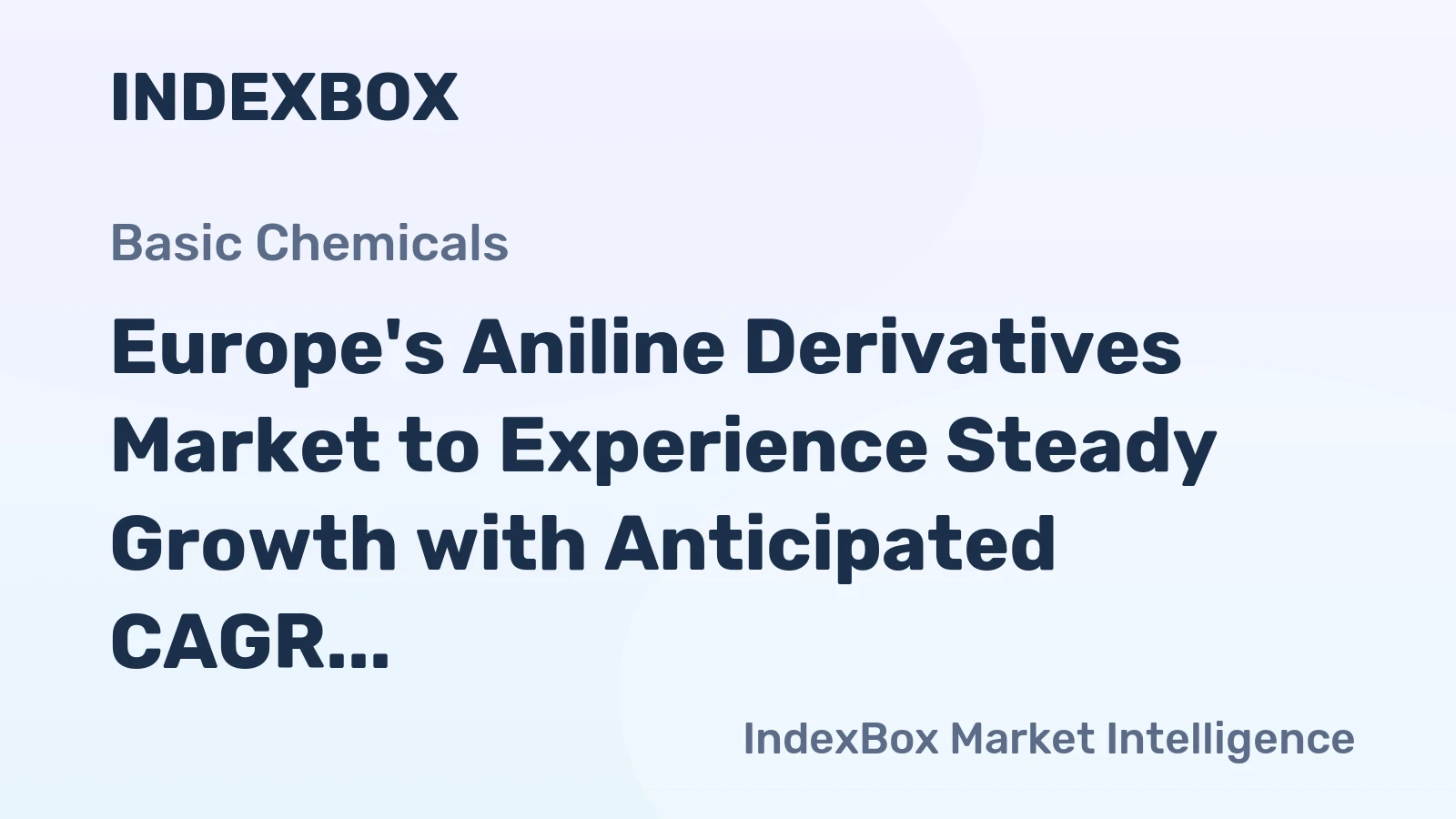 Europe's Aniline Derivatives Market to Experience Steady Growth with Anticipated CAGR of +1.8% from 2024 to 2035