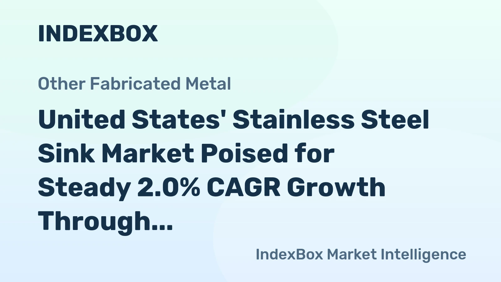 United States' Stainless Steel Sink Market Poised for Steady 2.0% CAGR Growth Through 2035