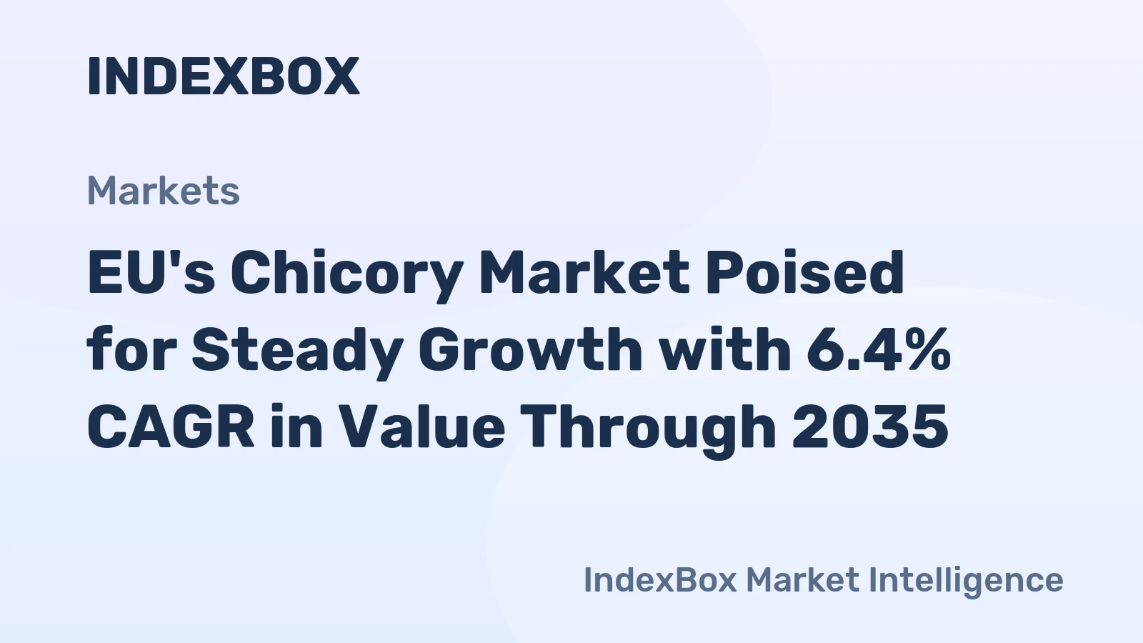 EU's Chicory Market Poised for Steady Growth with 6.4% CAGR in Value Through 2035