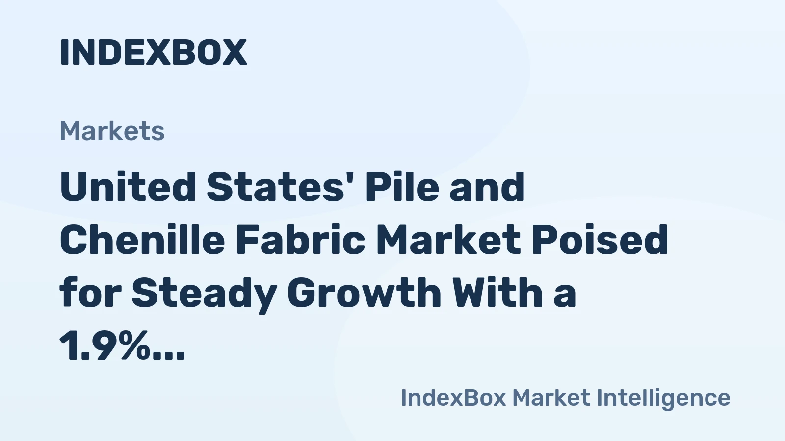 United States' Pile and Chenille Fabric Market Poised for Steady Growth With a 1.9% CAGR Through 2035