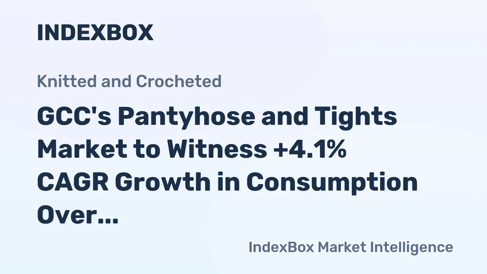 GCC's Pantyhose and Tights Market to Witness +4.1% CAGR Growth in Consumption Over Next Decade