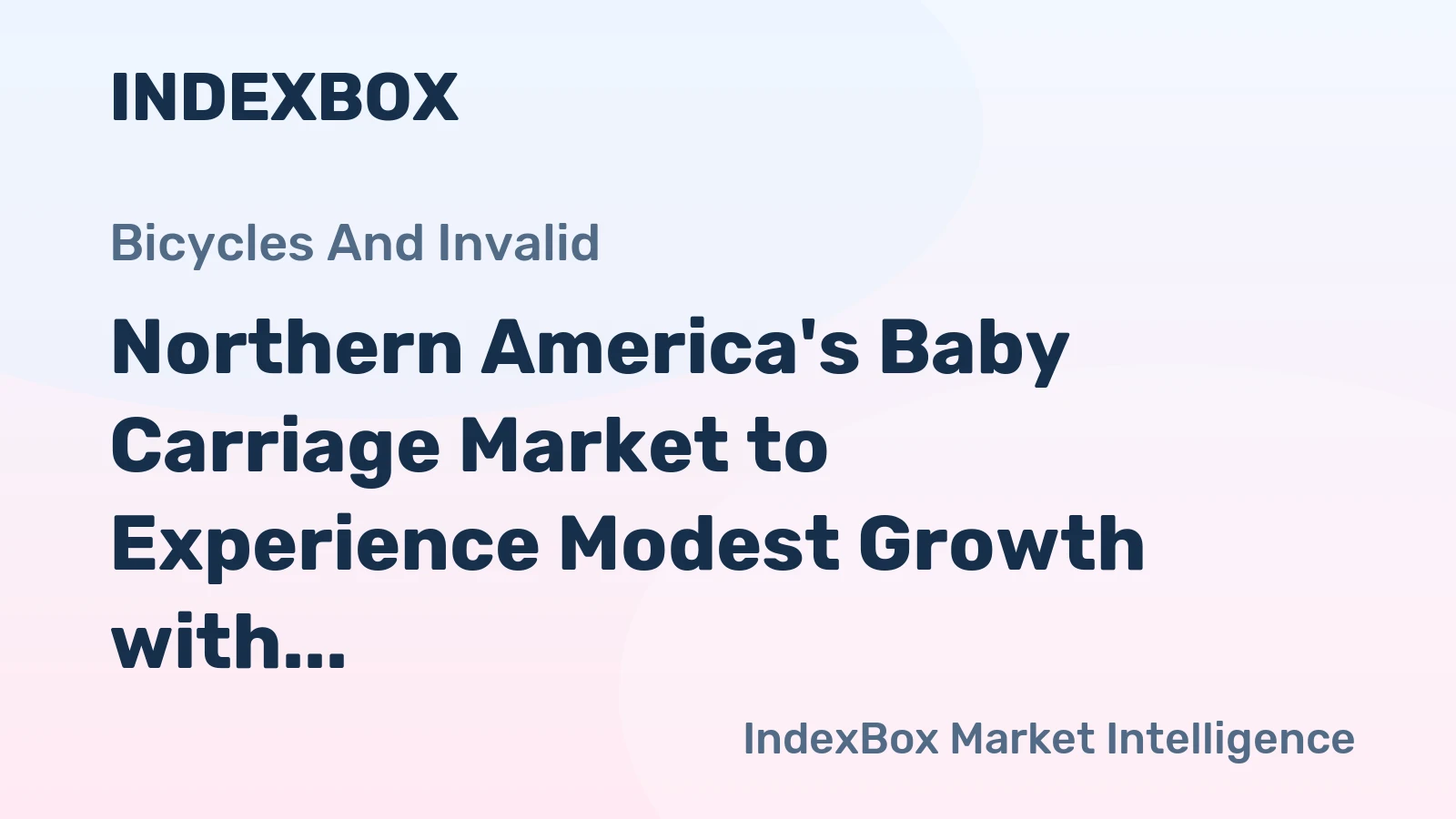 Northern America's Baby Carriage Market to Experience Modest Growth with CAGR of +0.3%