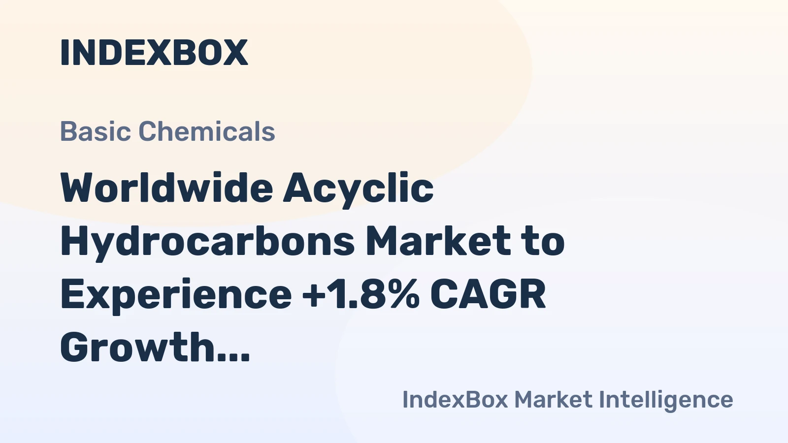 Worldwide Acyclic Hydrocarbons Market to Experience +1.8% CAGR Growth from 2024-2035, Reaching $475.5B by 2035