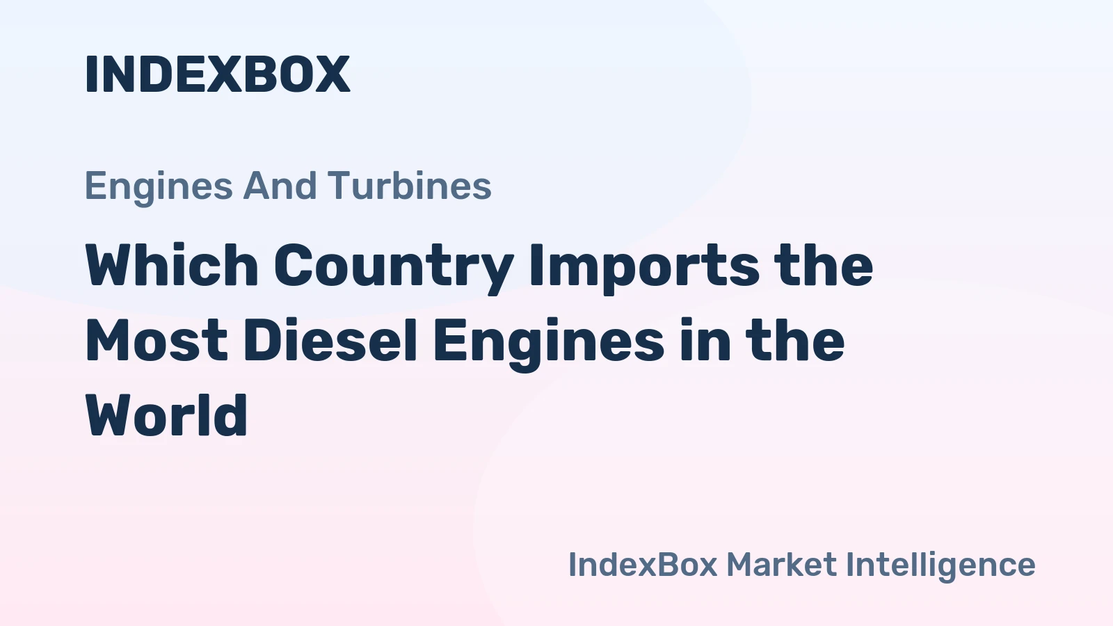 Which Country Imports the Most Diesel Engines in the World?