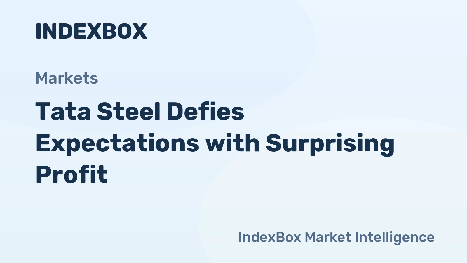 Tata Steel Defies Expectations with Surprising Profit