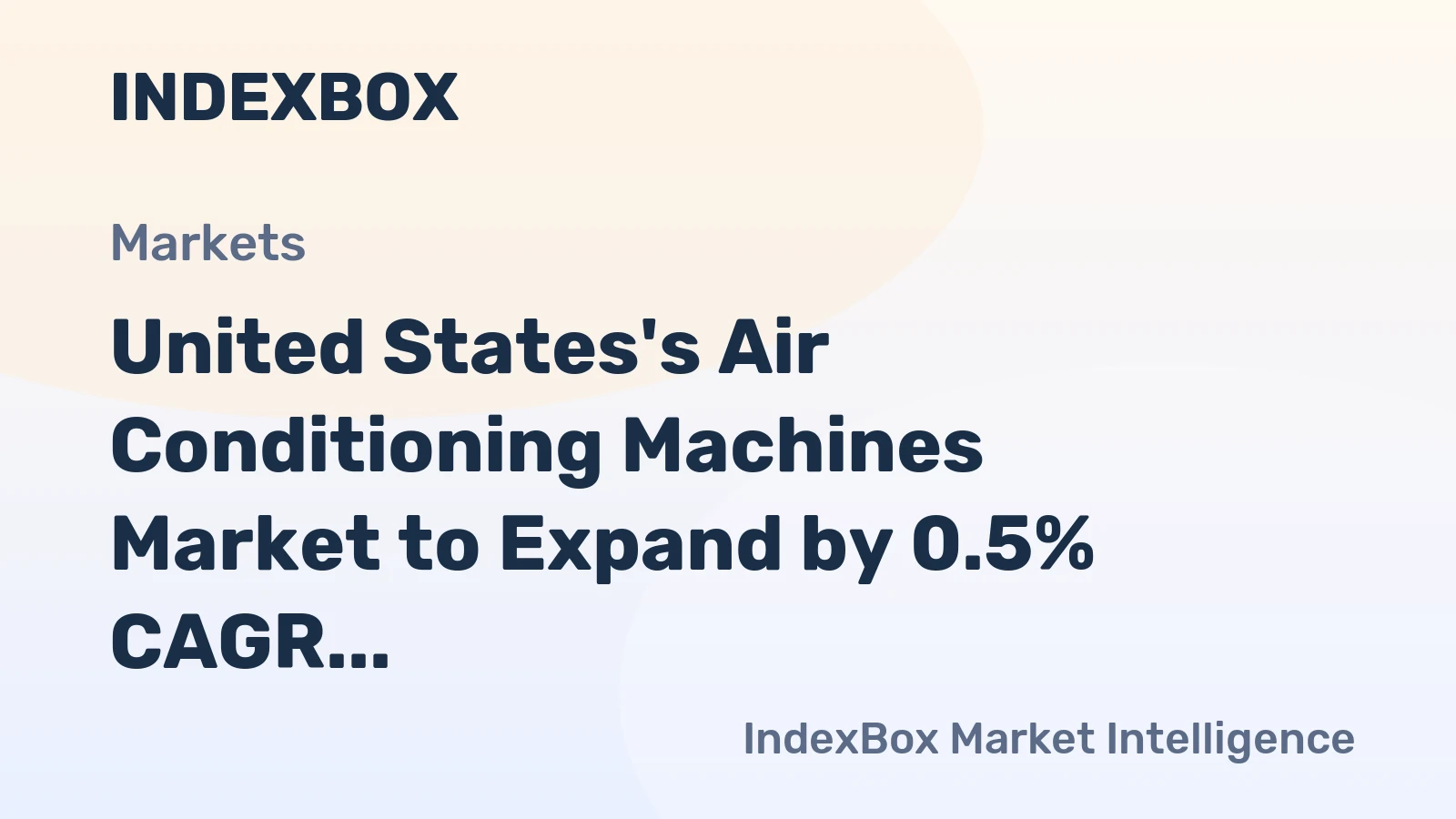 United States's Air Conditioning Machines Market to Expand by 0.5% CAGR Over Next Decade