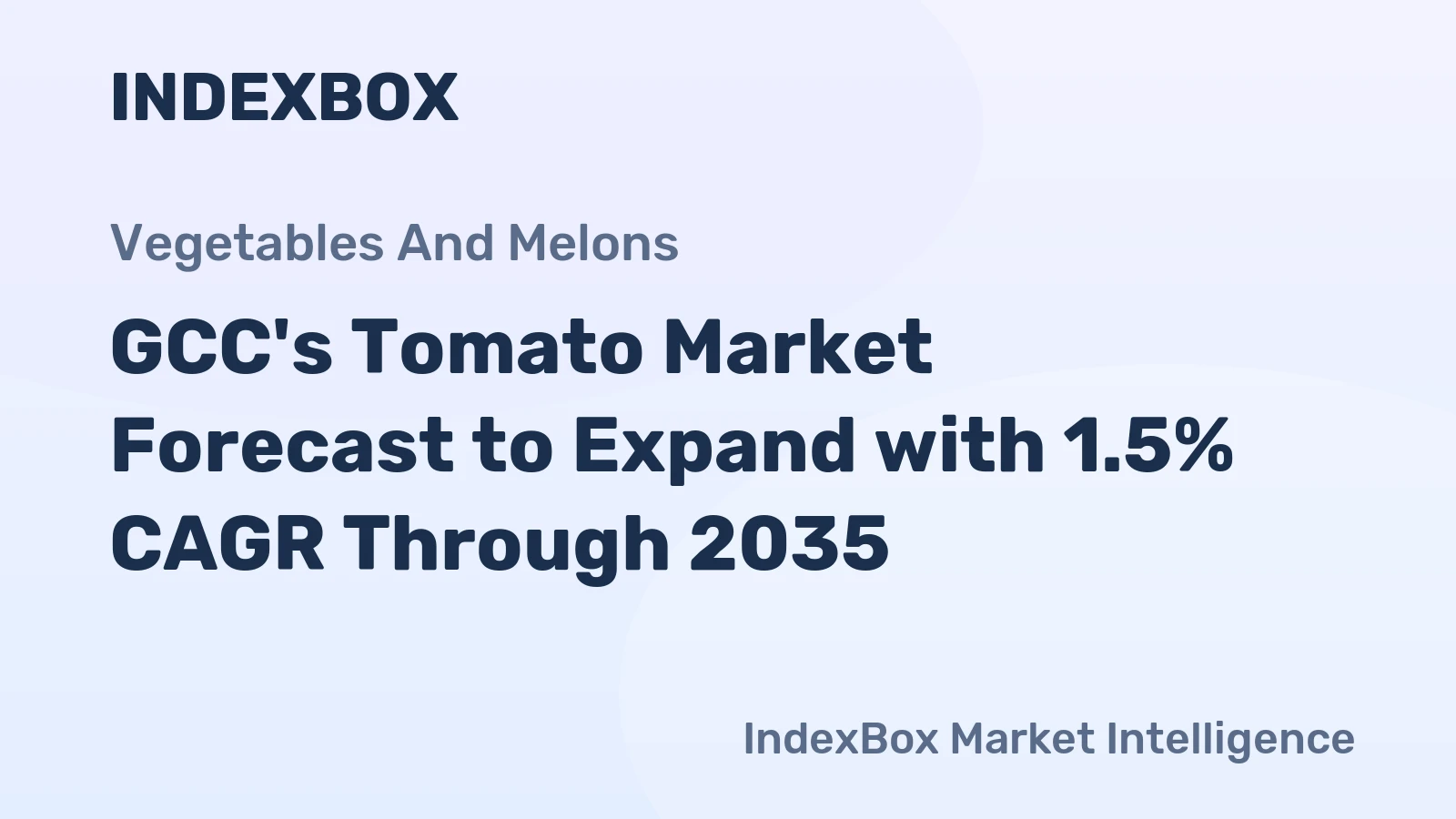 GCC's Tomato Market Forecast to Expand with 1.5% CAGR Through 2035