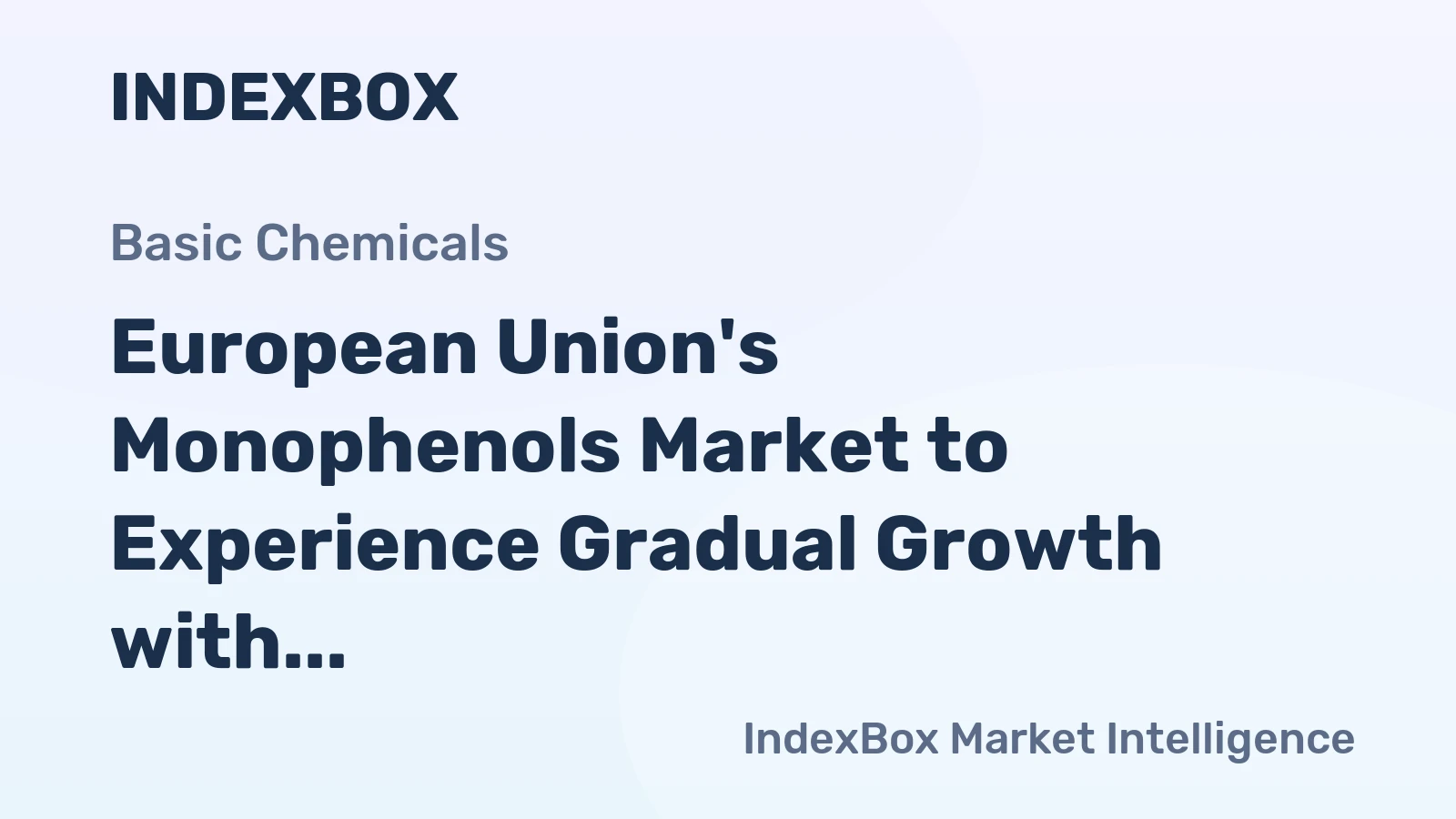 European Union's Monophenols Market to Experience Gradual Growth with 0.7% CAGR through 2035