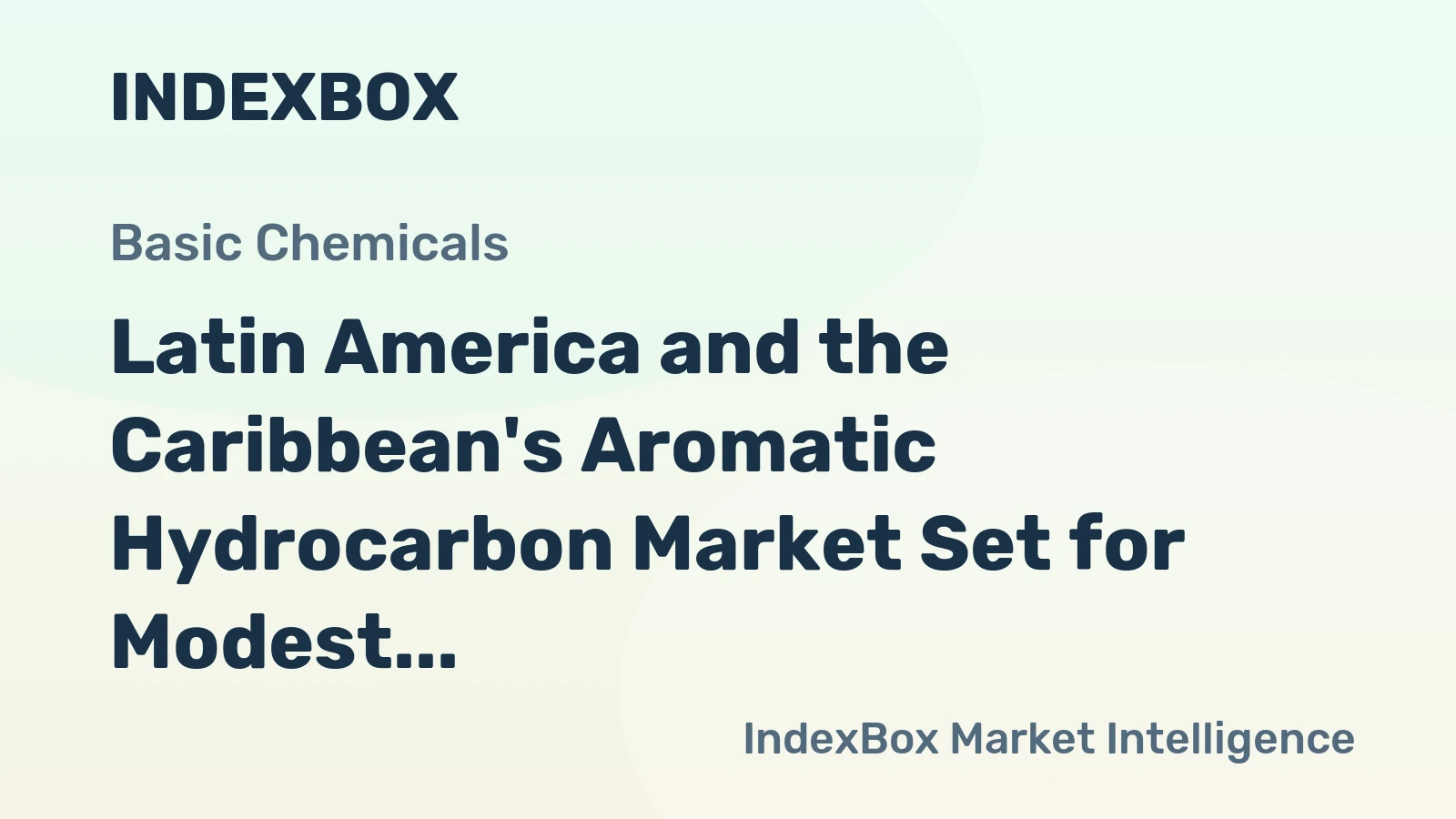 Latin America and the Caribbean's Aromatic Hydrocarbon Market Set for Modest 0.4% CAGR Growth Through 2035