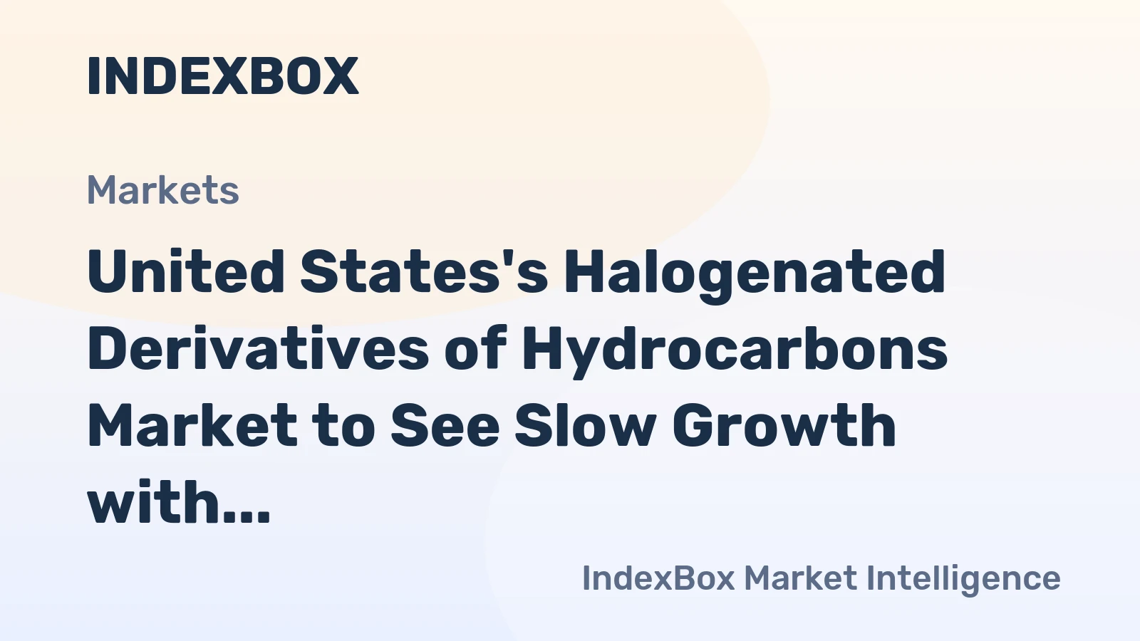 United States's Halogenated Derivatives of Hydrocarbons Market to See Slow Growth with +0.2% CAGR from 2024 to 2035