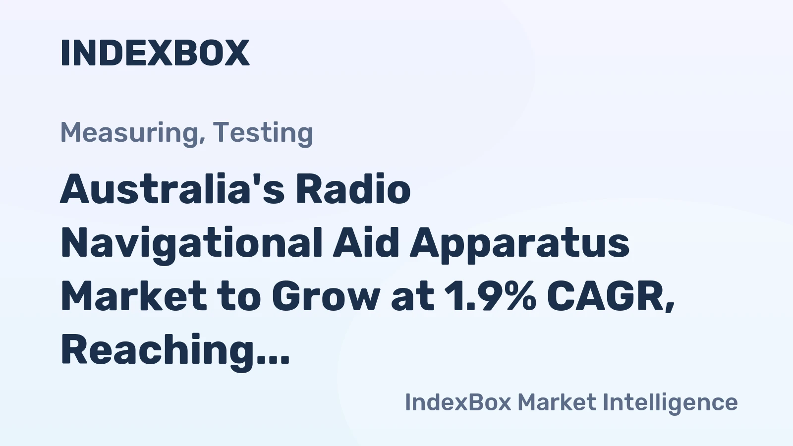 Australia's Radio Navigational Aid Apparatus Market to Grow at 1.9% CAGR, Reaching 734K Units by 2035