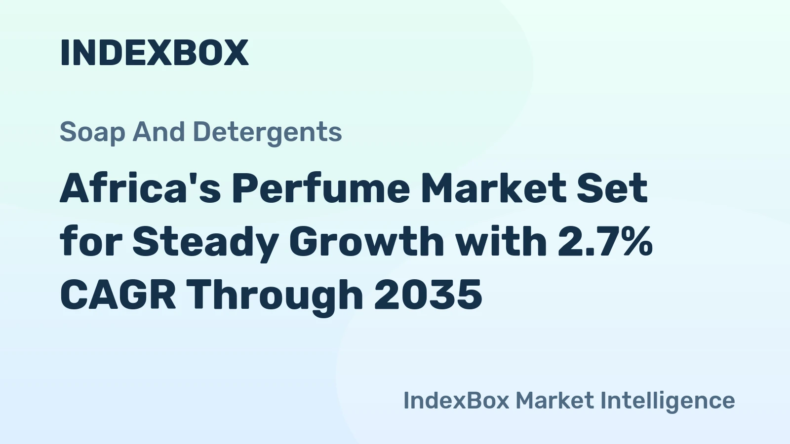 Africa's Perfume Market Set for Steady Growth with 2.7% CAGR Through 2035