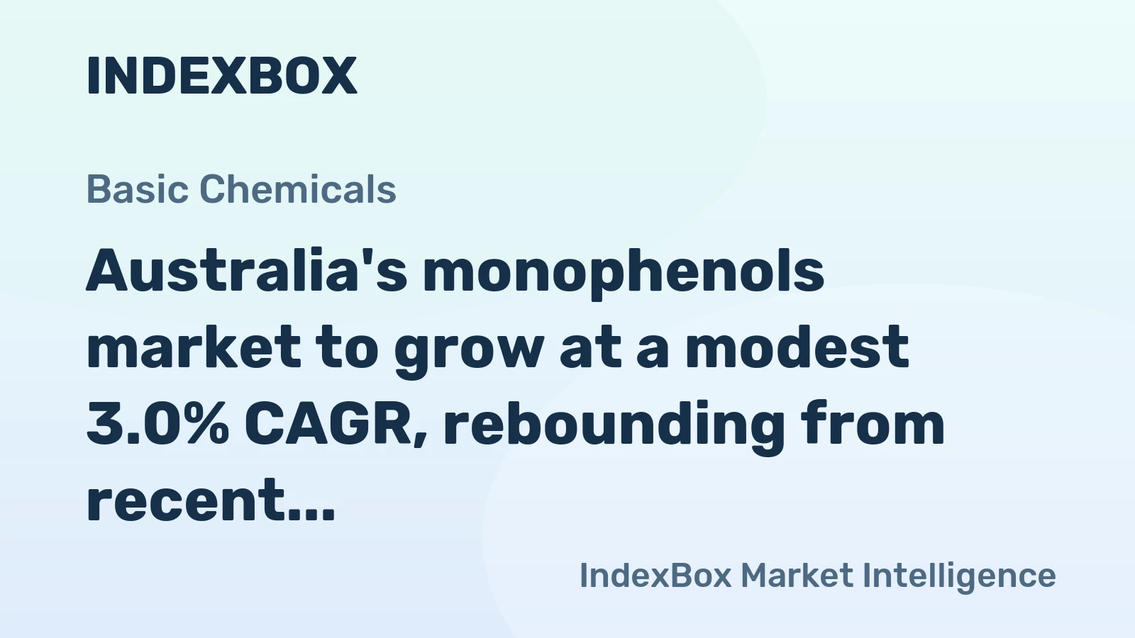 Australia's monophenols market to grow at a modest 3.0% CAGR, rebounding from recent sharp declines to reach $3.1M by 2035.