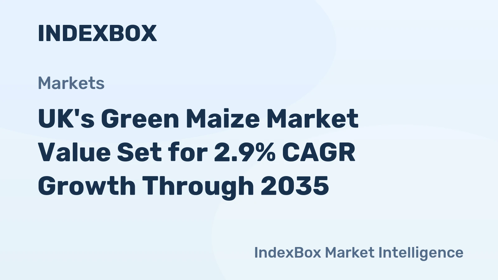 UK's Green Maize Market Value Set for 2.9% CAGR Growth Through 2035