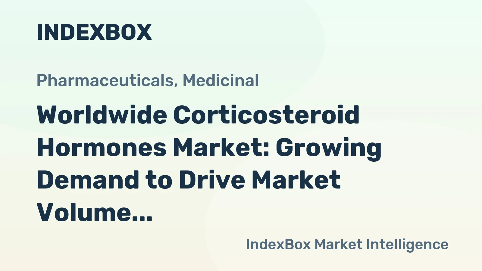 Worldwide Corticosteroid Hormones Market: Growing Demand to Drive Market Volume to 324K tons by 2035, Valued at $81.2B