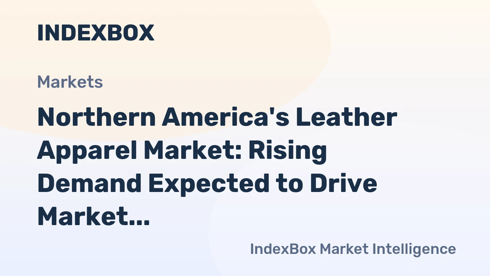 Northern America's Leather Apparel Market: Rising Demand Expected to Drive Market Volume to 14M Units and Value to $2B by 2035