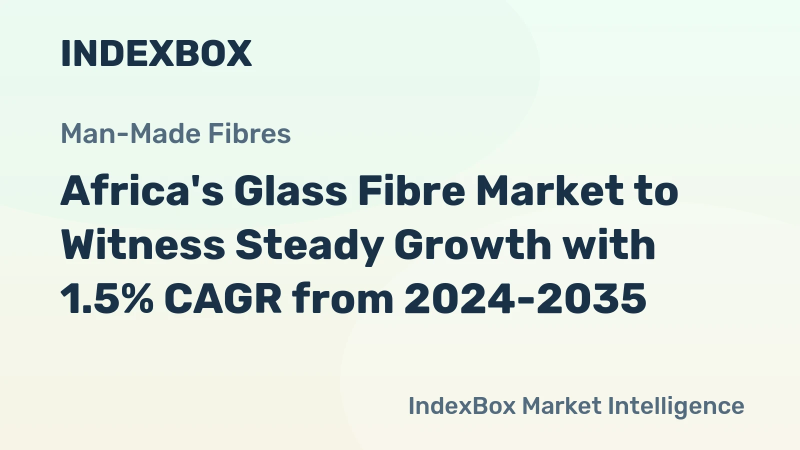 Africa's Glass Fibre Market to Witness Steady Growth with 1.5% CAGR from 2024-2035