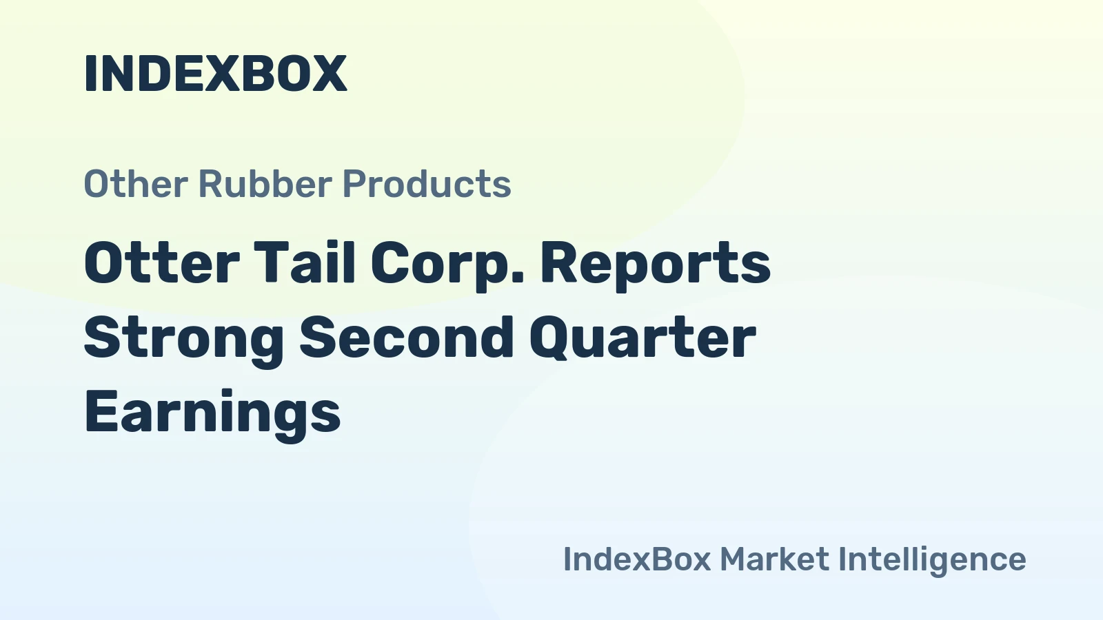 Otter Tail Corp. Reports Strong Second Quarter Earnings
