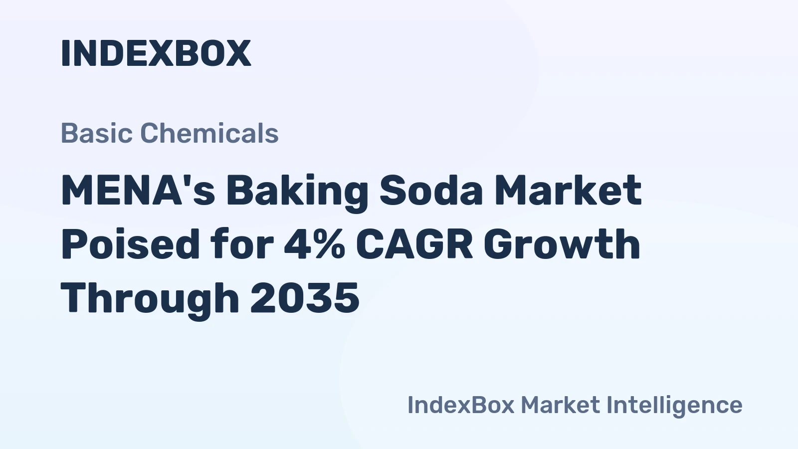 MENA's Baking Soda Market Poised for 4% CAGR Growth Through 2035