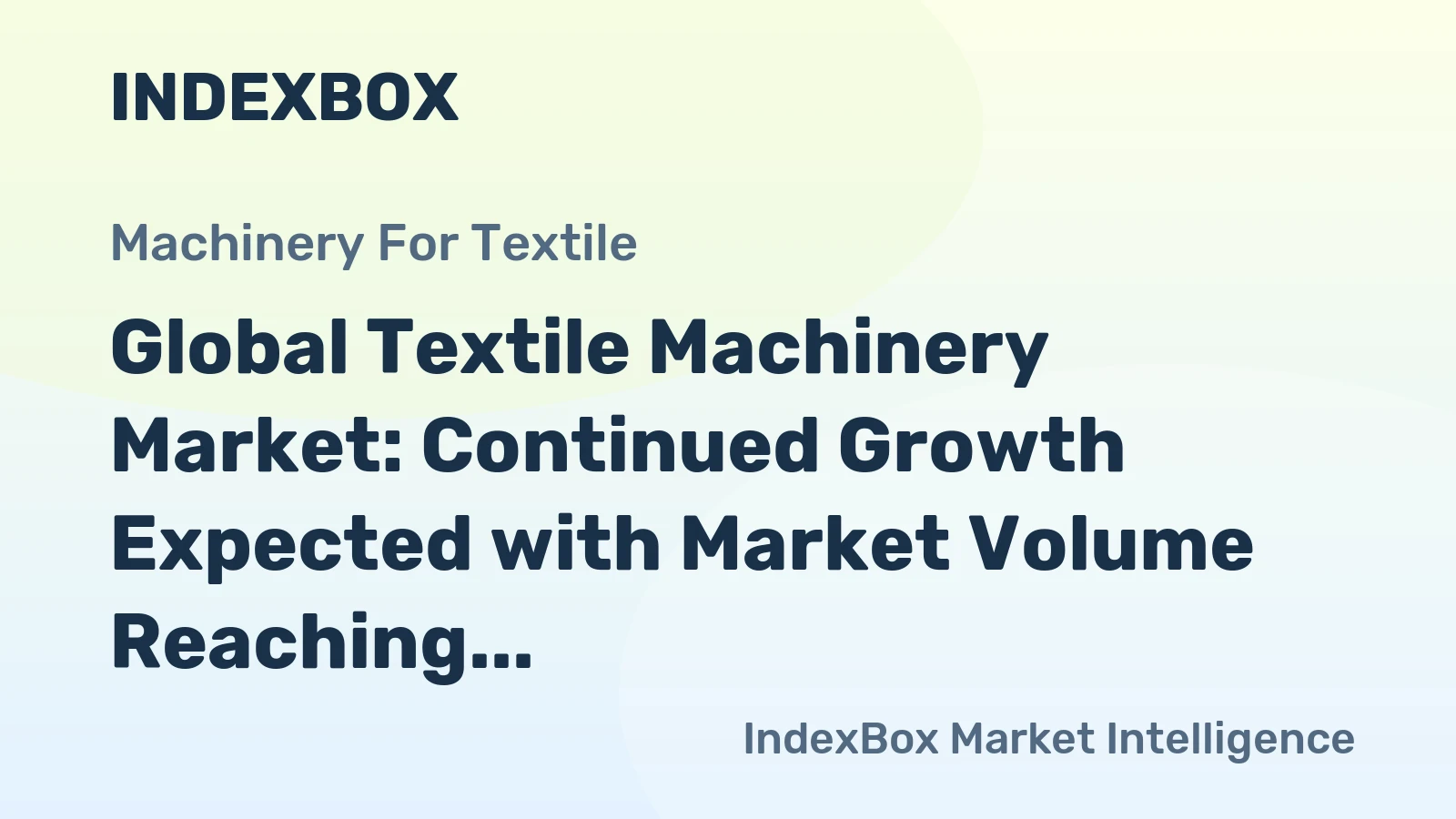 Global Textile Machinery Market: Continued Growth Expected with Market Volume Reaching 60M Units and Market Value Surpassing $521.2B by 2035