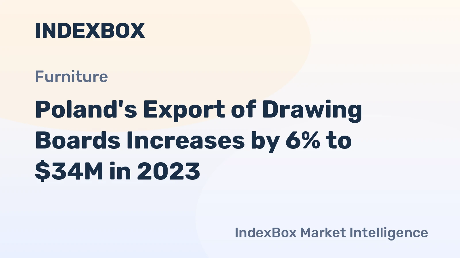 Poland's Export of Drawing Boards Increases by 6% to $34M in 2023