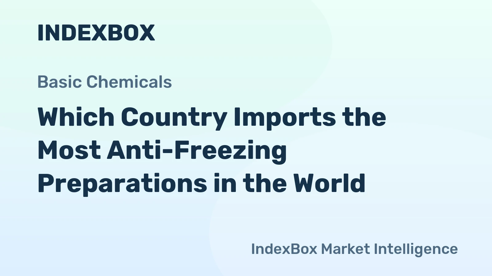 Which Country Imports the Most Anti-Freezing Preparations in the World?